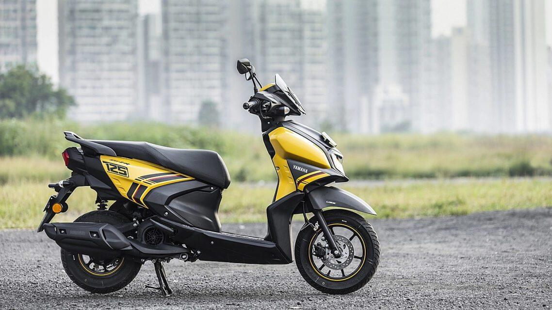 อินเดียเปิดตัว 2023 New Yamaha RayZR 125 Fi สปอร์ต น้ำหนักเบาแค่ 99 กก.