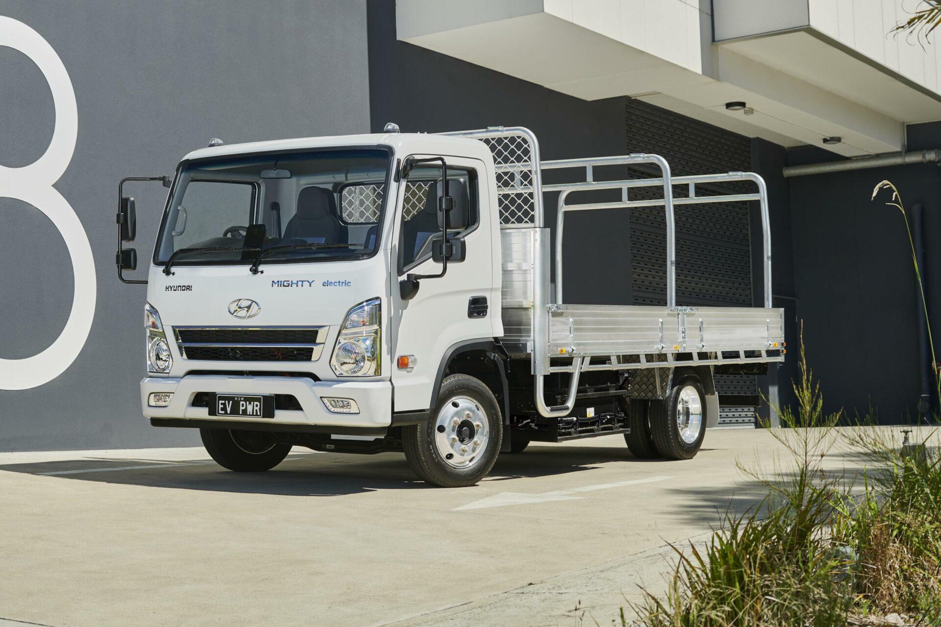 Hyundai Mighty EV รถบรรทุกพลังไฟฟ้าบุกตลาดออสซี่