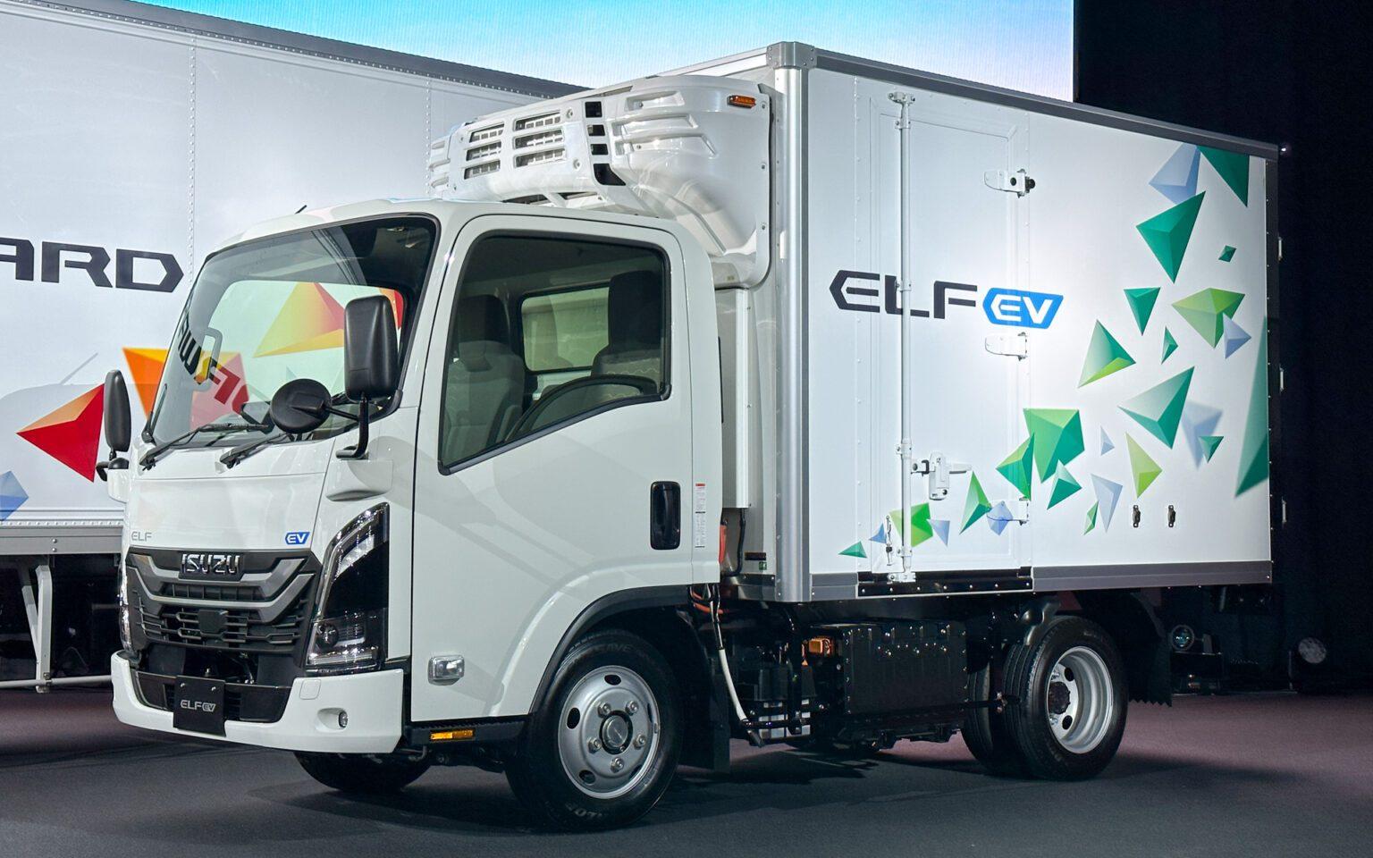 ISUZU ELF EV 2023 เจ้าแห่งรถบรรทุกไฟฟ้ารองรับโลจิสติกส์