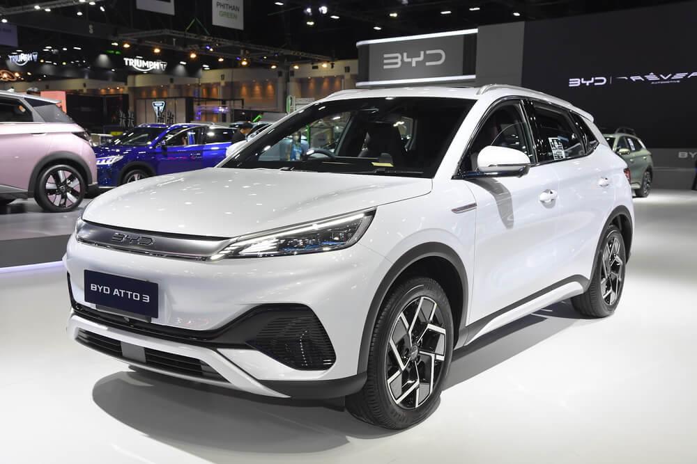 BYD ครองอันดับ 1 ยอดจดทะเบียนรถยนต์ไฟฟ้าเดือนมีนาคม 2023