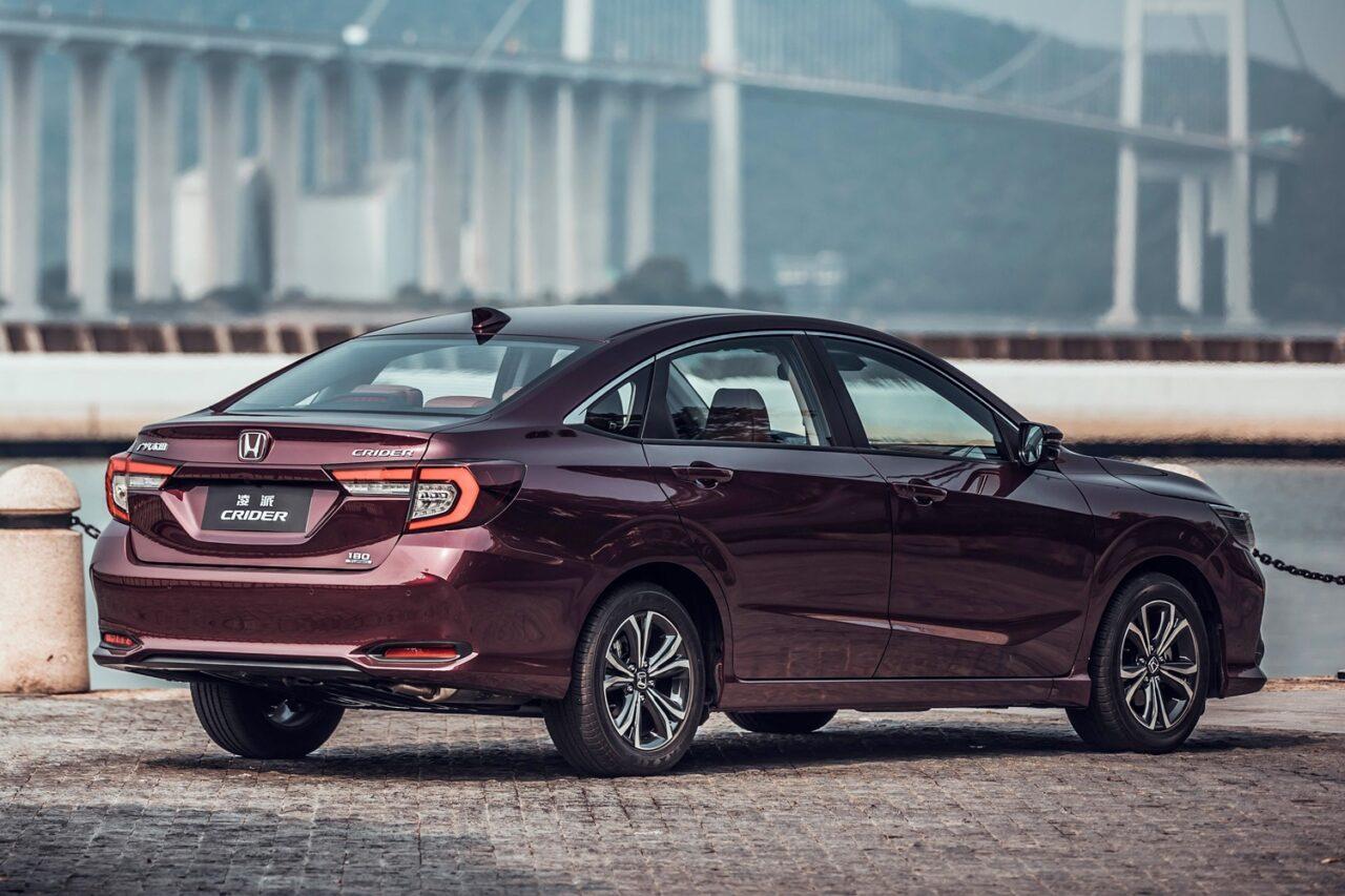 Honda Crider MY2024 ปรับหล่อเก๋งคอมแพ็คแดนมังกร