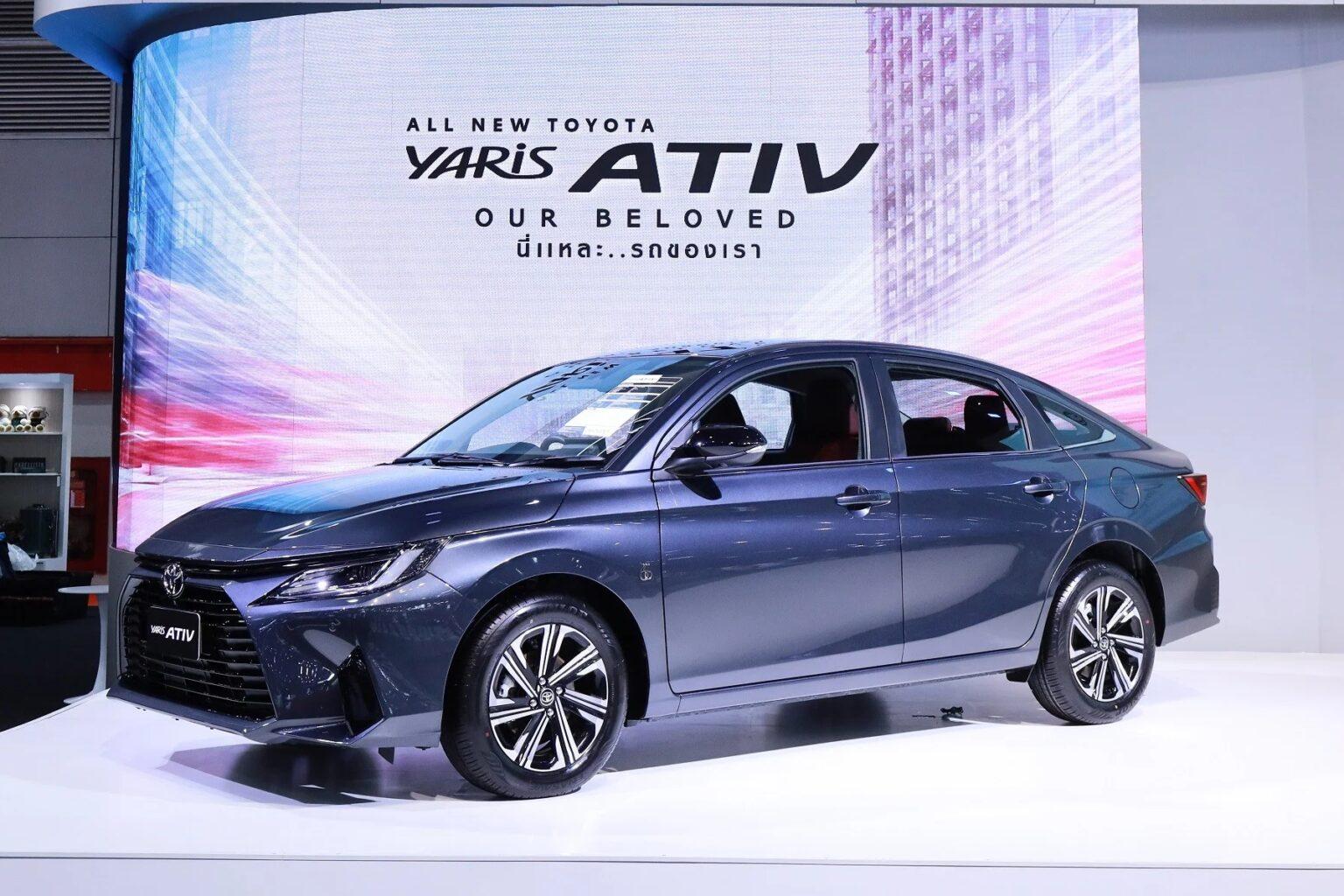 Toyota Yaris ATIV 2024 เก๋งเล็กพลังไฮบริดเตรียมมาไทยปีนี้