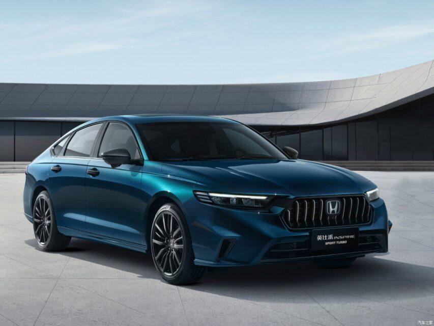 Honda Inspire Sport Turbo เก๋งใหญ่ฝาแฝด Accord ขายจีนมิถุนายน