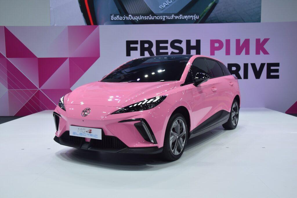 MG4 Electric Fresh Pink Edition หวานพิเศษเพียง 8 คันในไทย