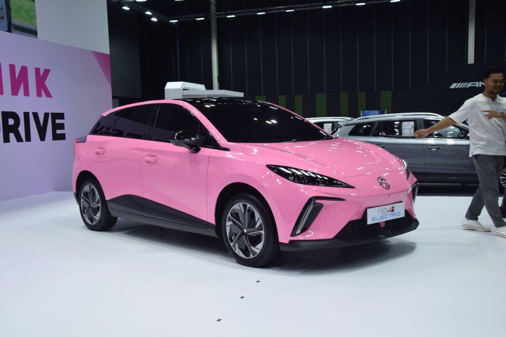 MG4 Electric Fresh Pink Edition หวานพิเศษเพียง 8 คันในไทย