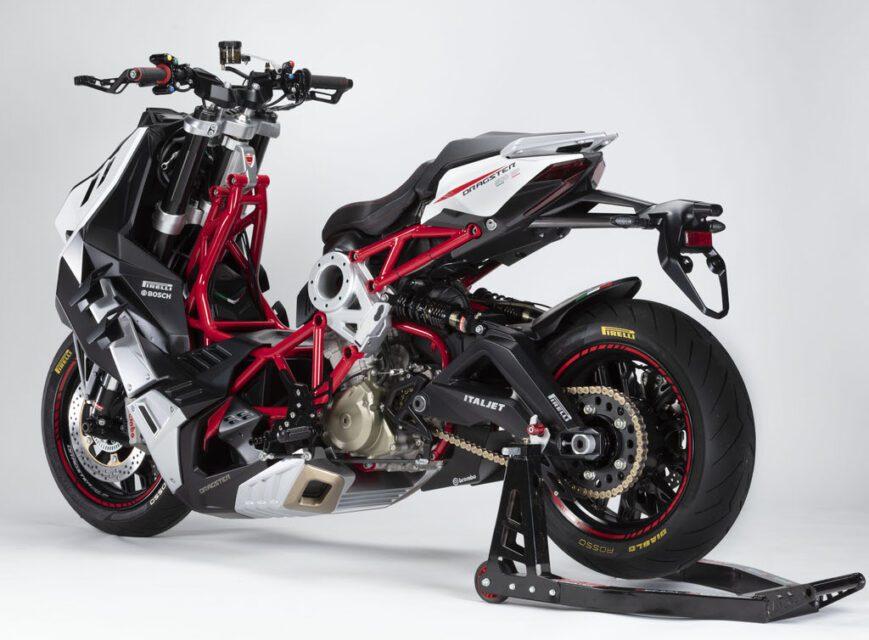Italjet Dragster 500GP ซุปเปอร์สกู๊ตเตอร์ที่จะเปิดตัวในปี 2024