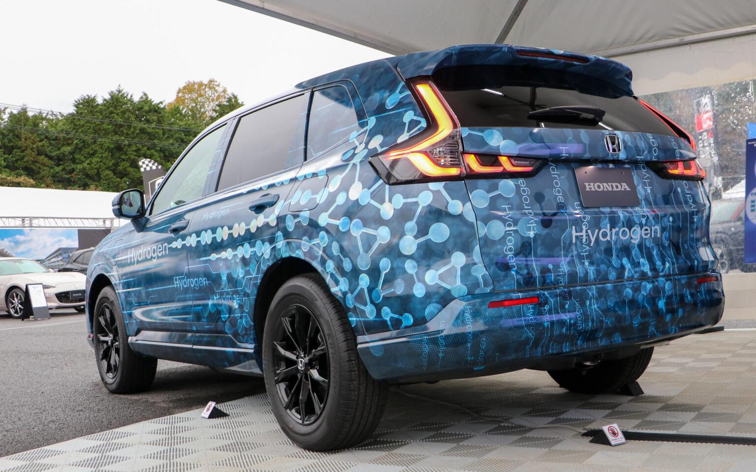 Honda CR-V FCEV เอสยูวีพลังไฮโดรเจนจ่อขายญี่ปุ่นปีหน้า