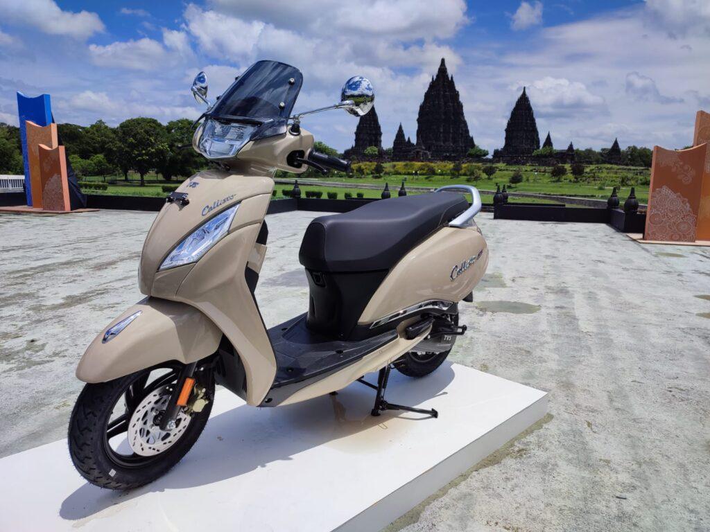 2024 TVS Callisto 125 สกู๊ตเตอร์สไตล์มินิมอล เปิดตัวพร้อมขายที่อินโดฯ