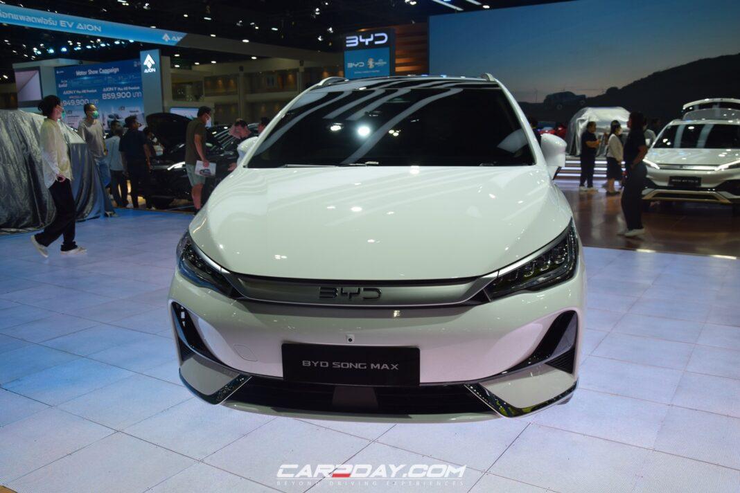 BYD SONG MAX EV หน้าใหม่เอ็มพีวีไฟฟ้าวิ่งไกล 500 กม.