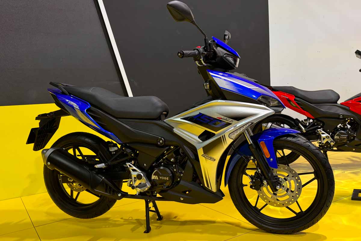 เปิดตัว Voge FR150 สปอร์ตอันเดอร์โบน ร่างโคลน Exciter 155