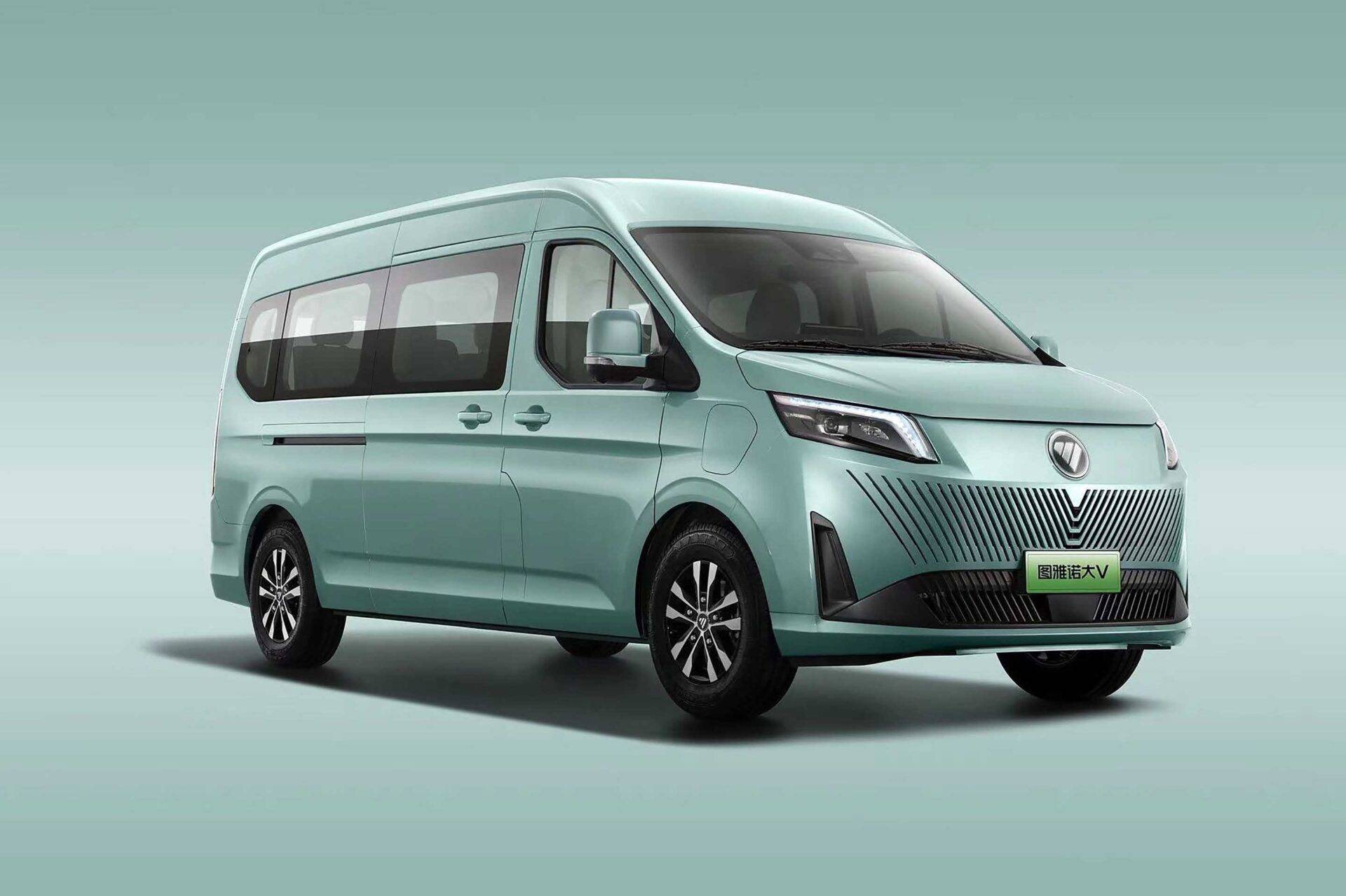 Foton Tuyano V 2024 รถตู้อีวีวิ่งไกล 400กม. เปิดขายจีนเริ่ม 609,000 บาท