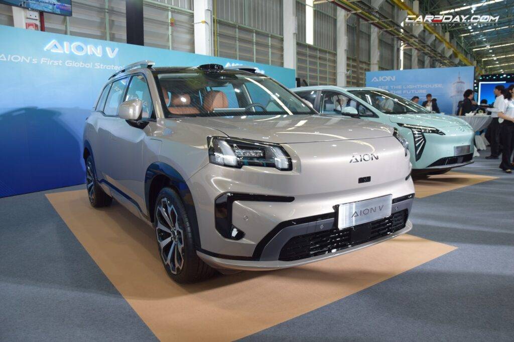 AION V วิ่งไกลสุด 750 กม. เปิดขายจีนเริ่ม 649,000 บาท
