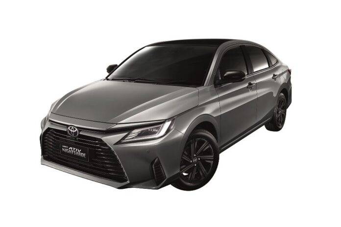 Toyota Yaris ATIV NIGHTSHADE เก๋งเล็กหรูพิเศษเพียง 699,000 บาท