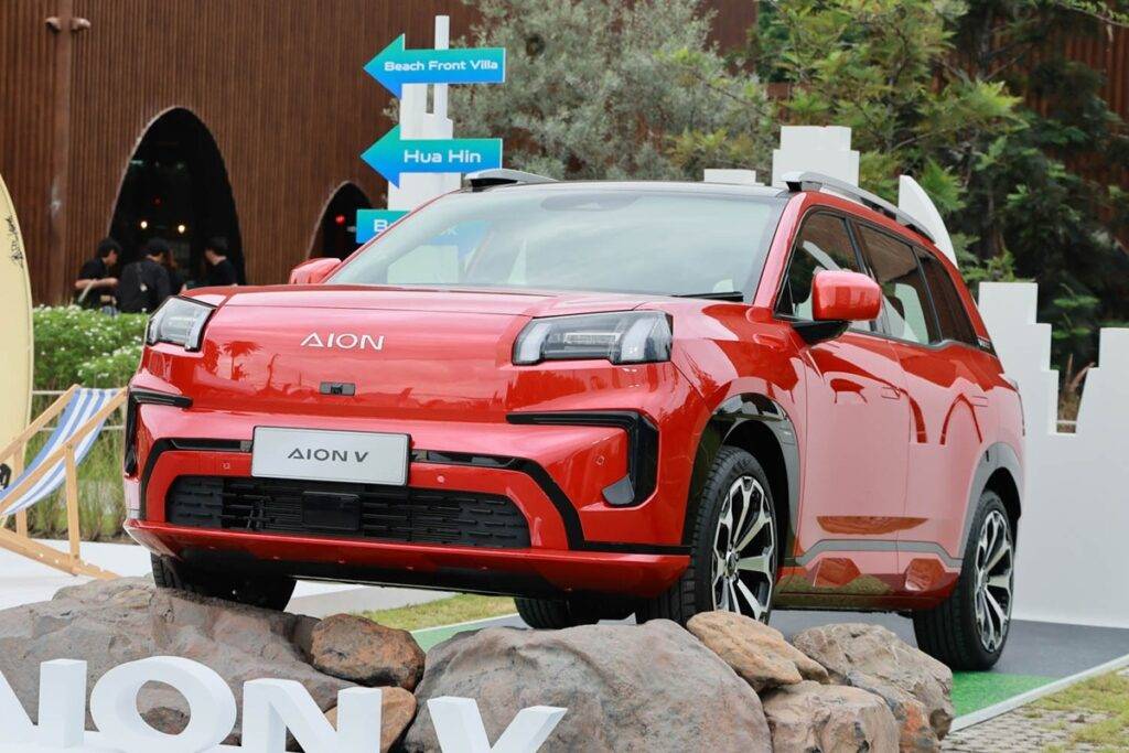 AION V วิ่งไกล 602 กม. ขายจริงที่ Motor Expo ไม่เกิน 1.099 ล้านบาท