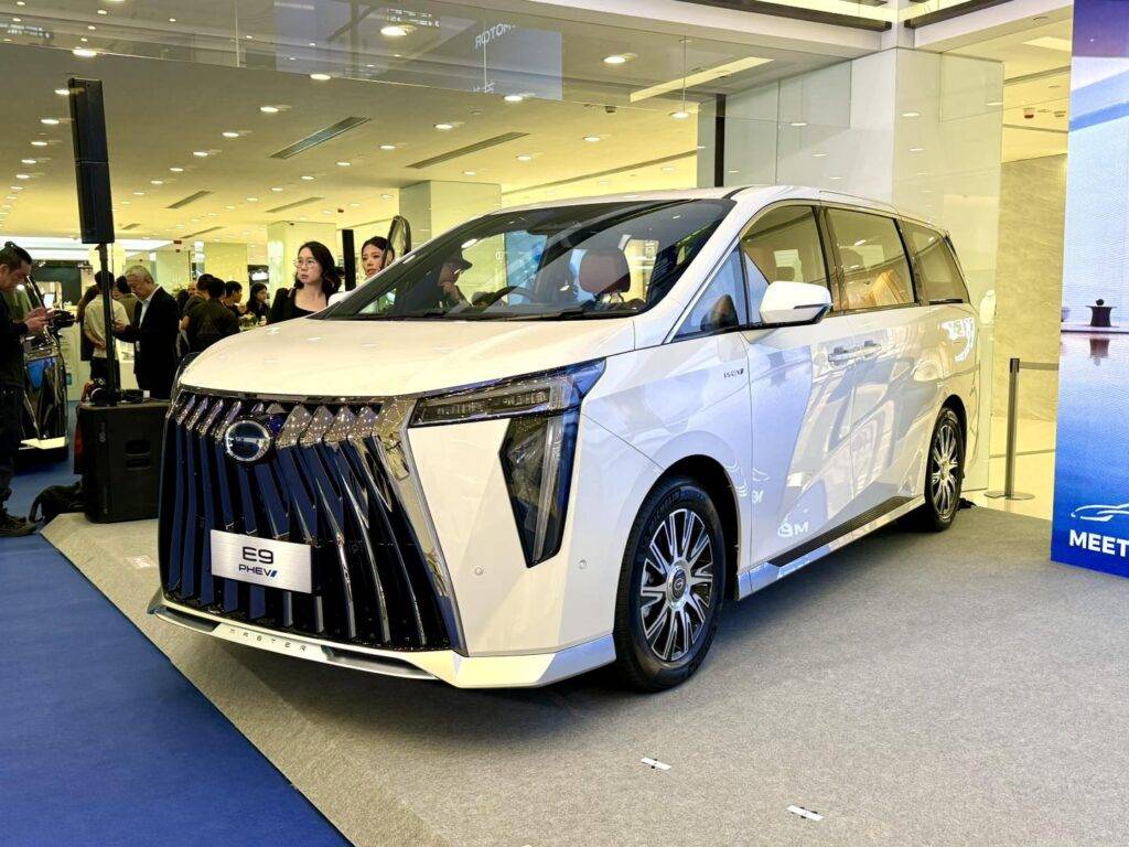 GAC E9 PHEV พลังปลั๊กอินวิ่งไกล 1,032 กม. จ่อโชว์หรูที่ Motor Expo