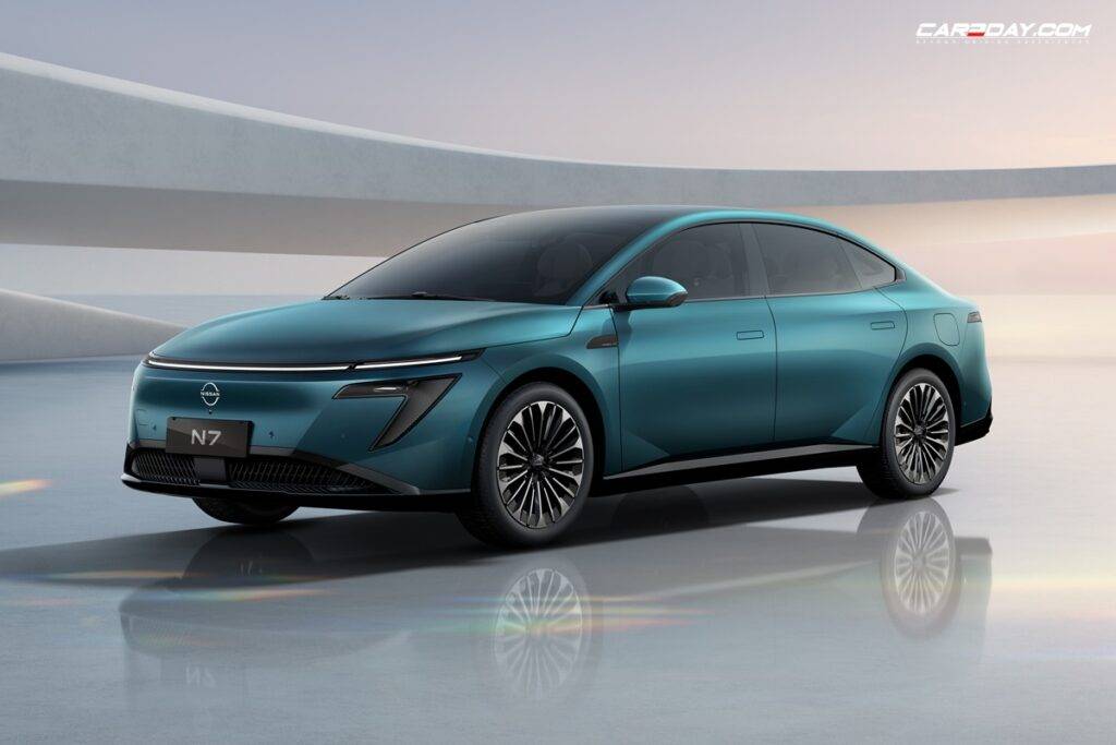 Nissan N7 เก๋งใหญ่พลังอีวีว่าที่รถใหม่จ่อขายในอนาคต