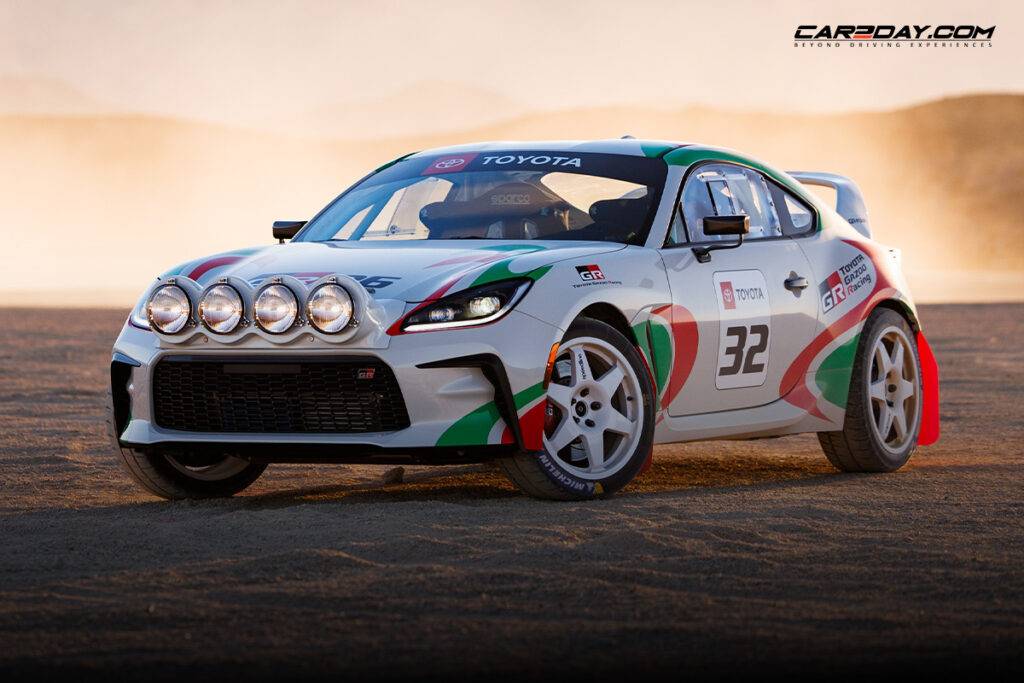 Toyota GR86 Rally Legacy Concept รถแข่งต้นแบบลุคเรทโทร