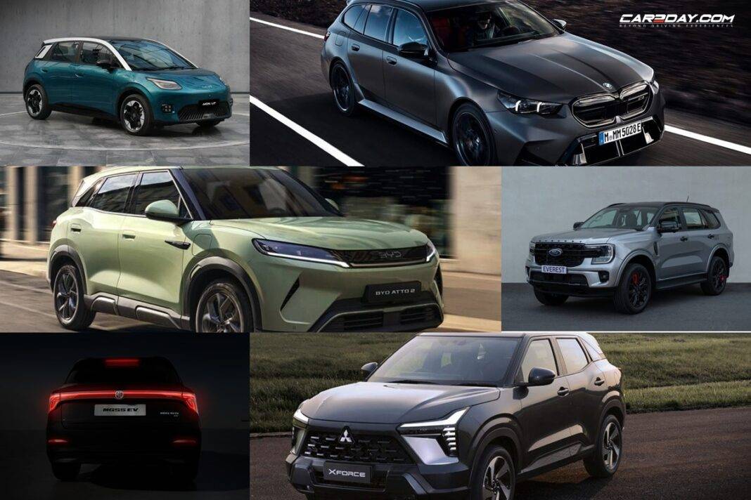 ส่อง! รถใหม่ตบเท้าเข้างาน Bangkok International Motor Show 2025