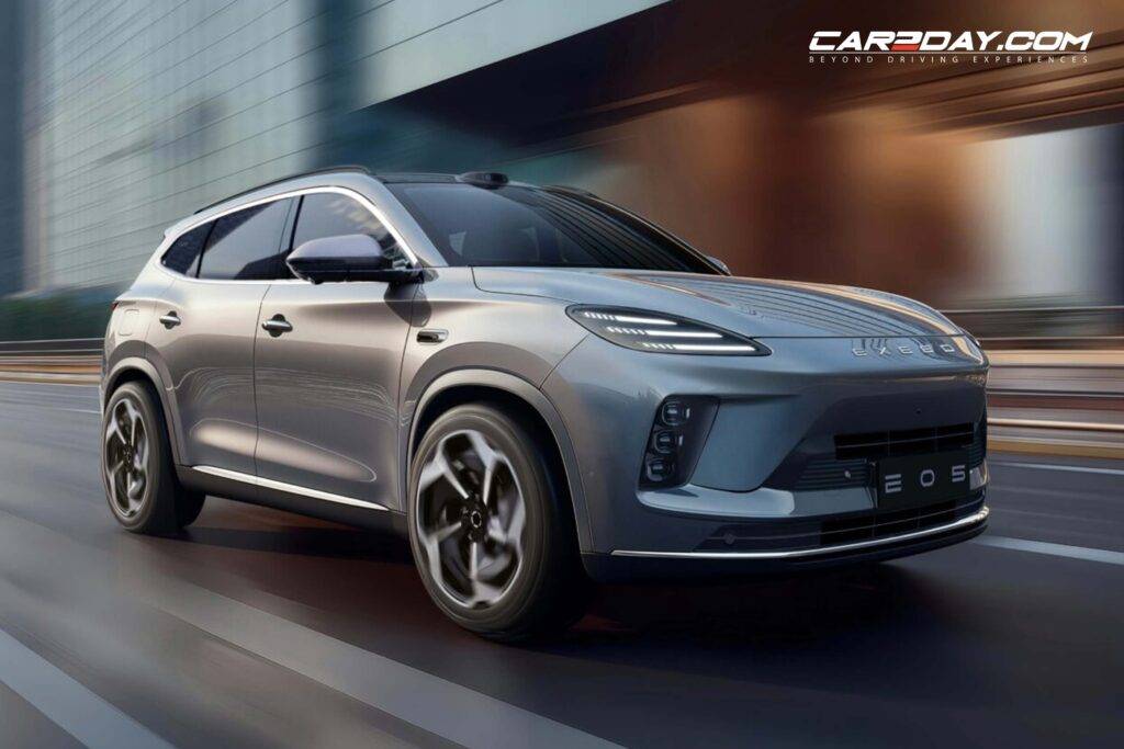 Exeed Exlantix E05 ขุมพลัง EREV วิ่งไฟฟ้าล้วน 165 กม. เปิดตัว ก.ย. นี้